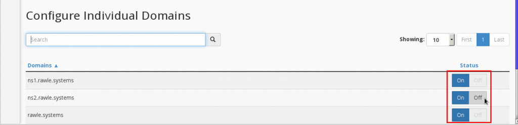 How to turn Mod Security On/Off