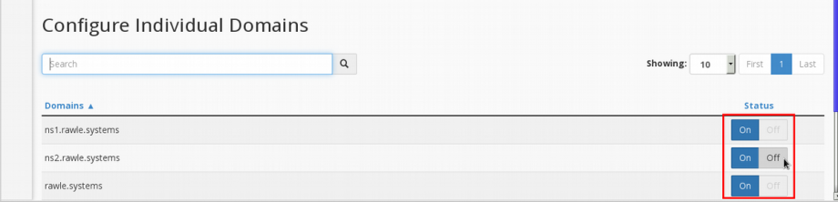 How to turn Mod Security On/Off