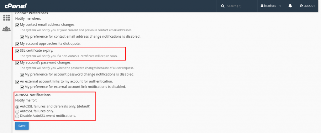 How To Disable Ssl Expiry Notifications From Cpanel