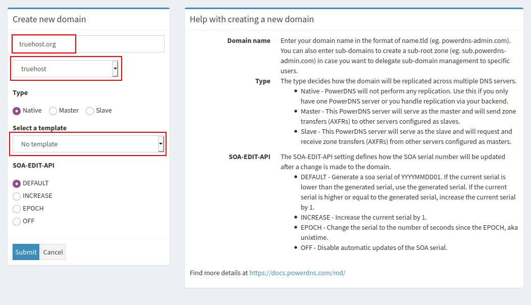 How to set up Truehost Free DNS