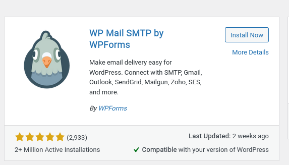 How to Configure Wordpress SMTP using WP Mail SMTP