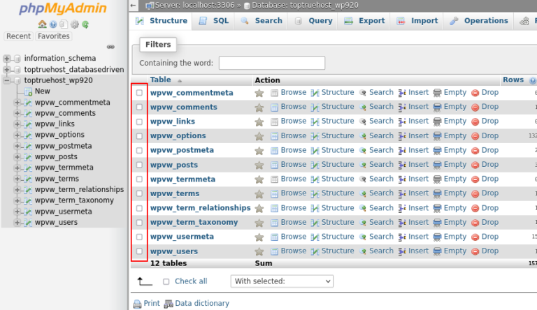 How to Repair MySQL Database Tables.