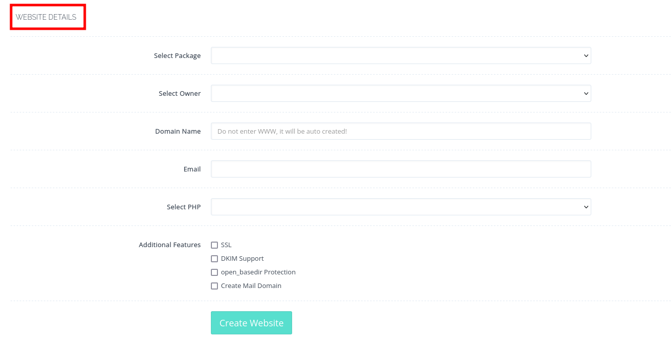 How to add a domain/subdomain on CyberPanel
