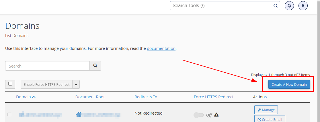 How To create a subdomain on Jupiter theme Cpanel