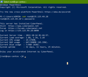 HOW TO CONNECT TO VPS VIA SSH.