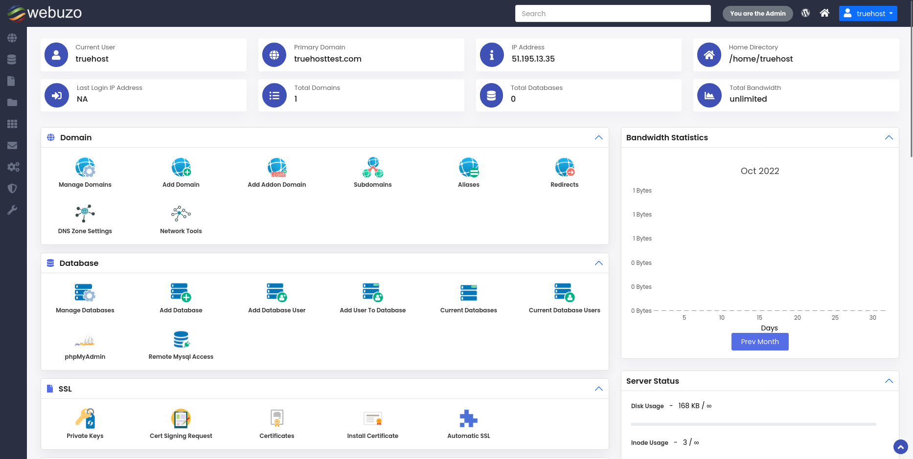 How to Install Webuzo Control Panel