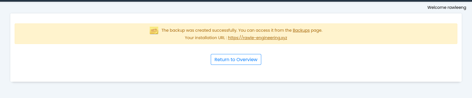 How to Backup a Moodle Website