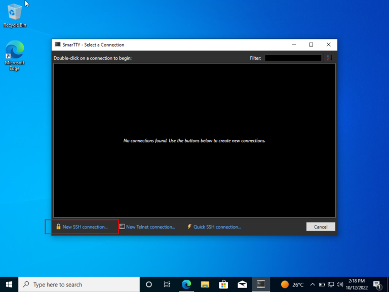 How To Use SmarTTY for SSH access.